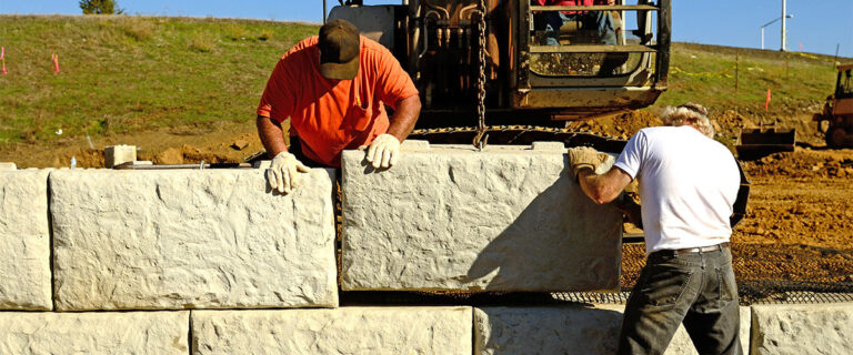 10 Steps to Building a Retaining Wall that Lasts | Harper Precast